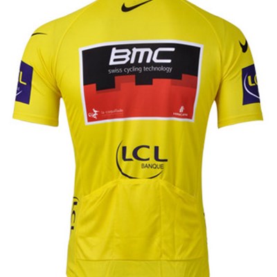 2011 BMC Yellow Cycling Top Jersey Only Team Sports